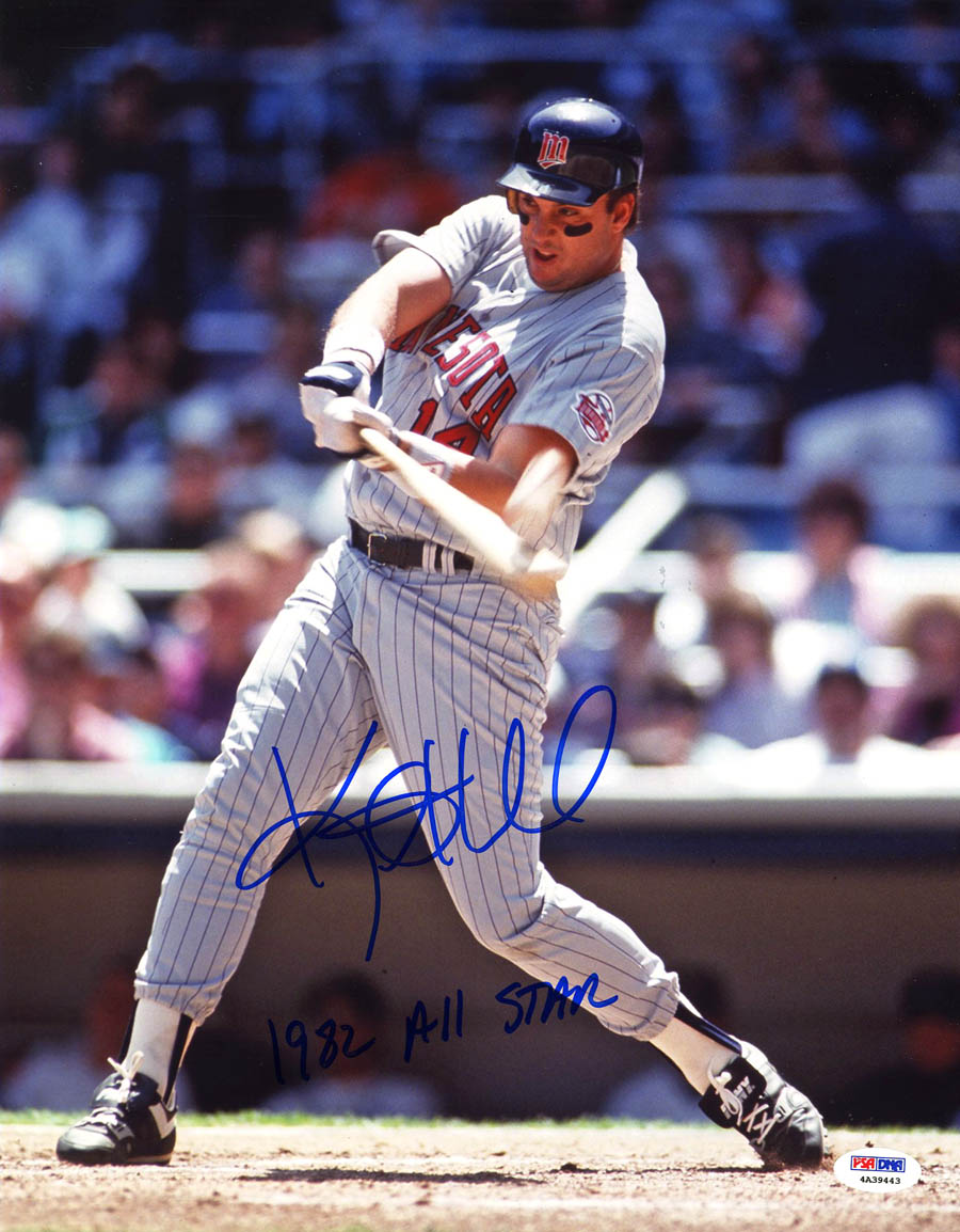 Kent Hrbek SIGNED 11x14 Photo +1982 All Star Twins ITP PSA/DNA ...